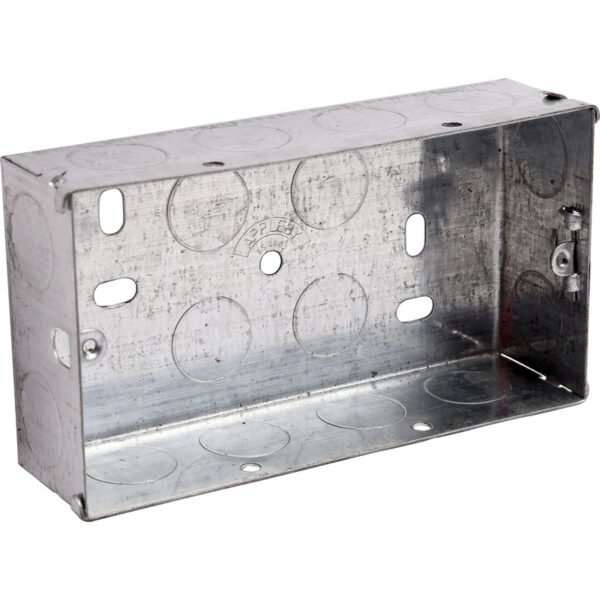 Appleby Metal Back Box 2 Gang 35mm – MYB BUILDERS LTD